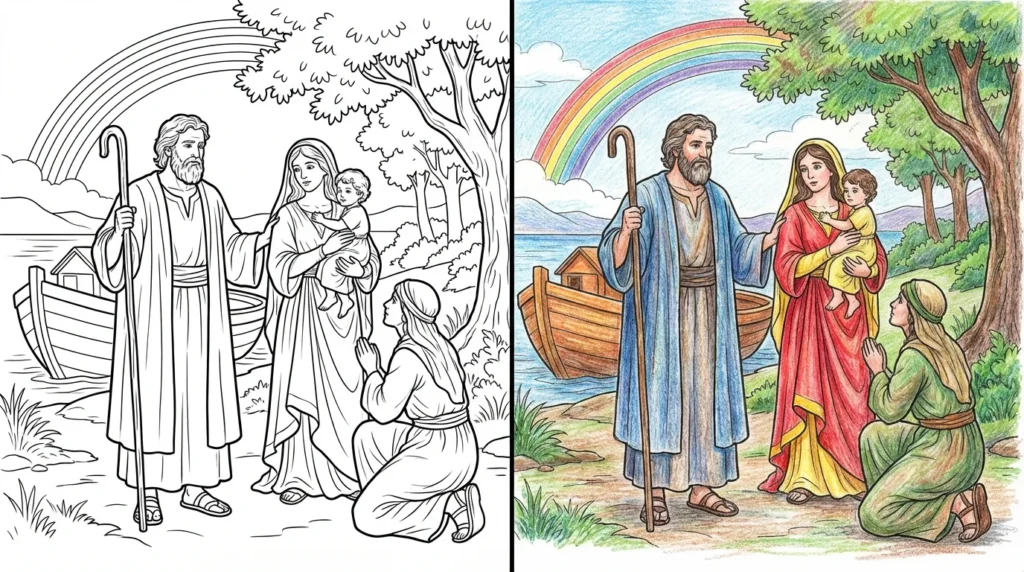 63 Bible Coloring Pages (Free PDFs) - ColoringBookFun