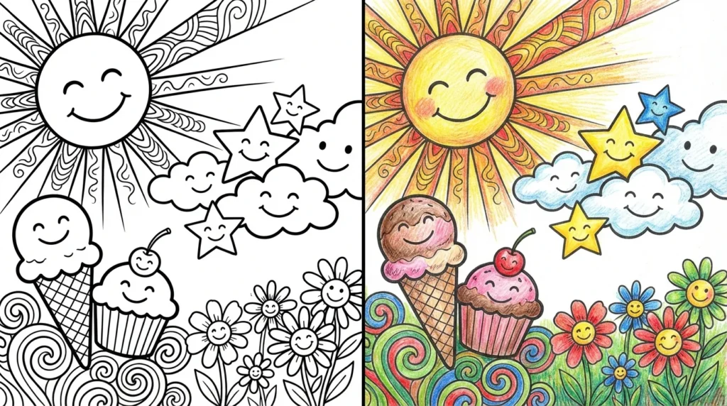 63 Smile Coloring Pages (Free PDFs) - ColoringBookFun