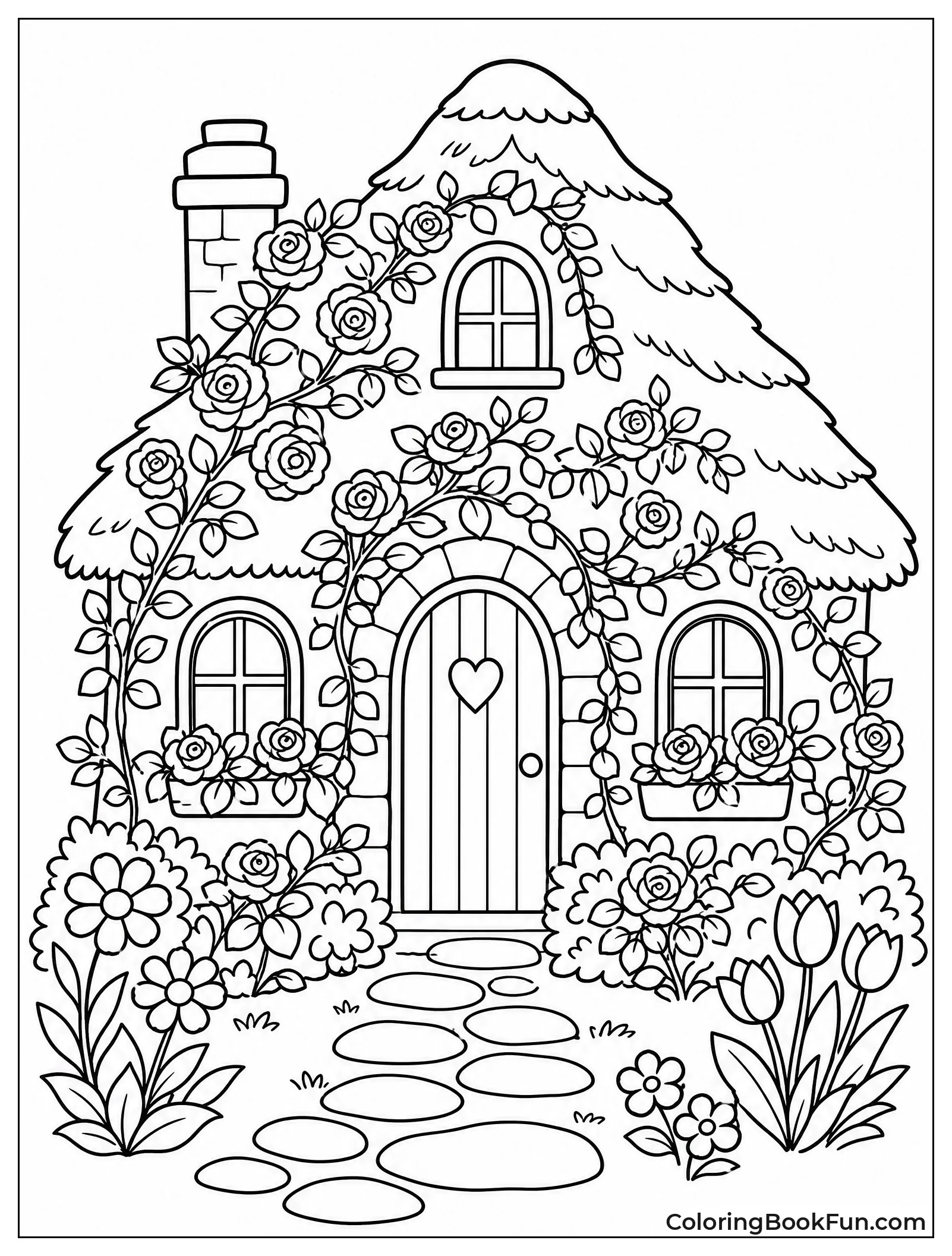 47 Cottagecore Coloring Pages (Free PDFs) - ColoringBookFun