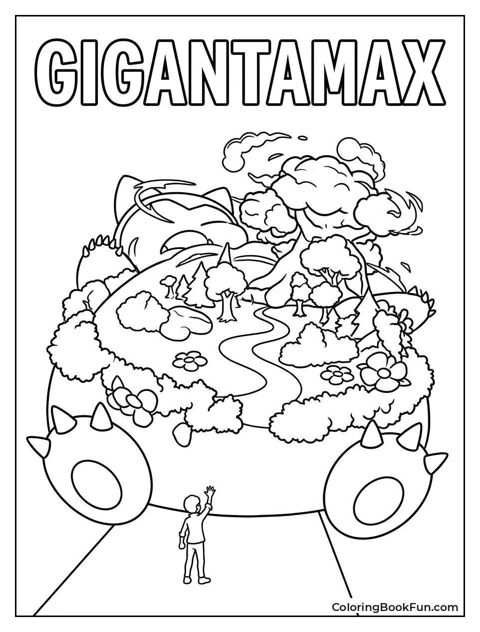 45 Snorlax Coloring Pages (Free PDFs) - ColoringBookFun
