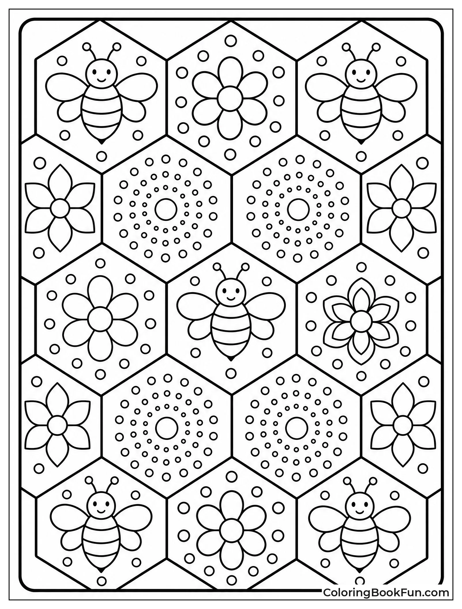 40 Relaxing Coloring Pages (Free PDFs) - ColoringBookFun