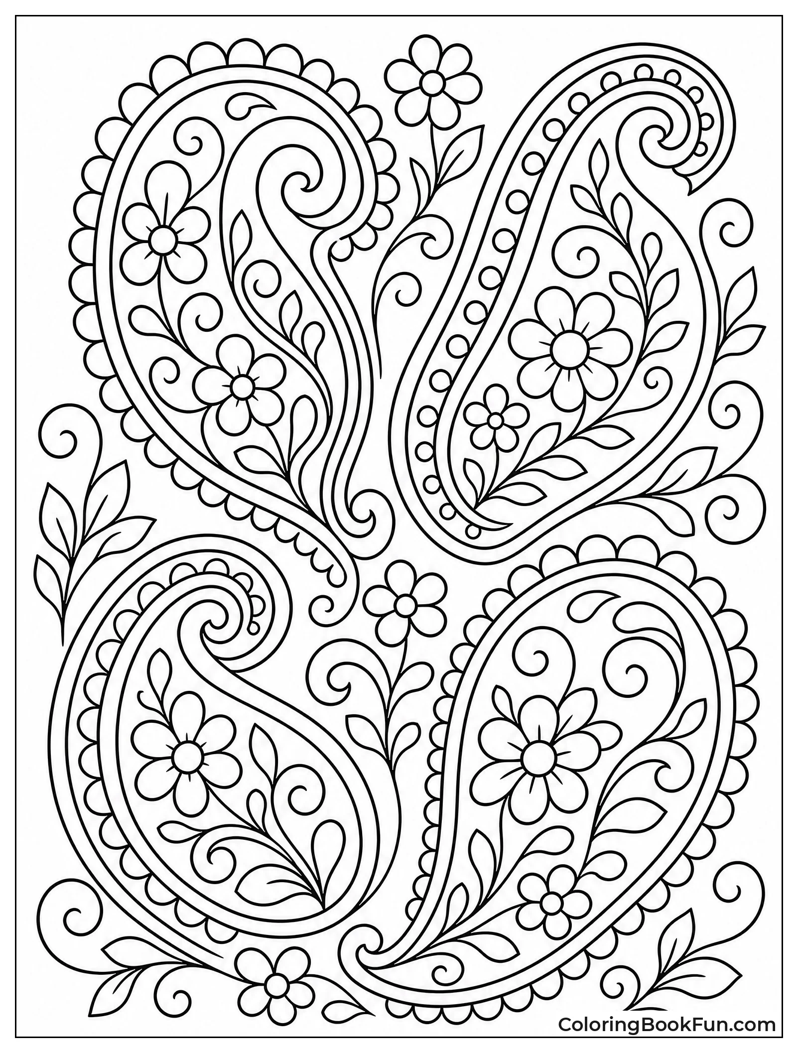 40 Relaxing Coloring Pages (Free PDFs) - ColoringBookFun