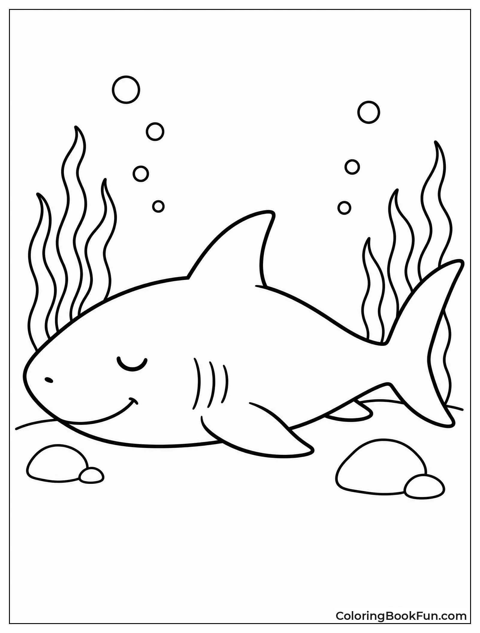 42 Sea Creature Coloring Pages (Free PDFs) - ColoringBookFun