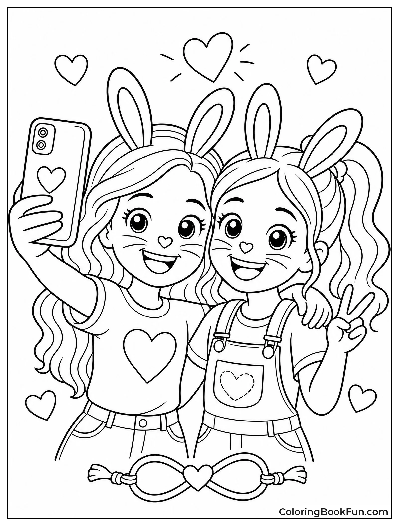 43 Bff Coloring Pages (Free PDFs) - ColoringBookFun