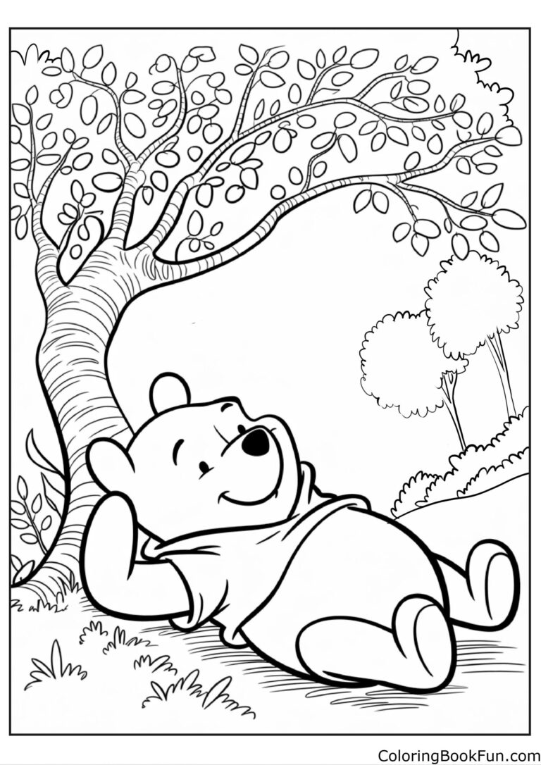 20 Winnie the Pooh Coloring Pages - ColoringBookFun