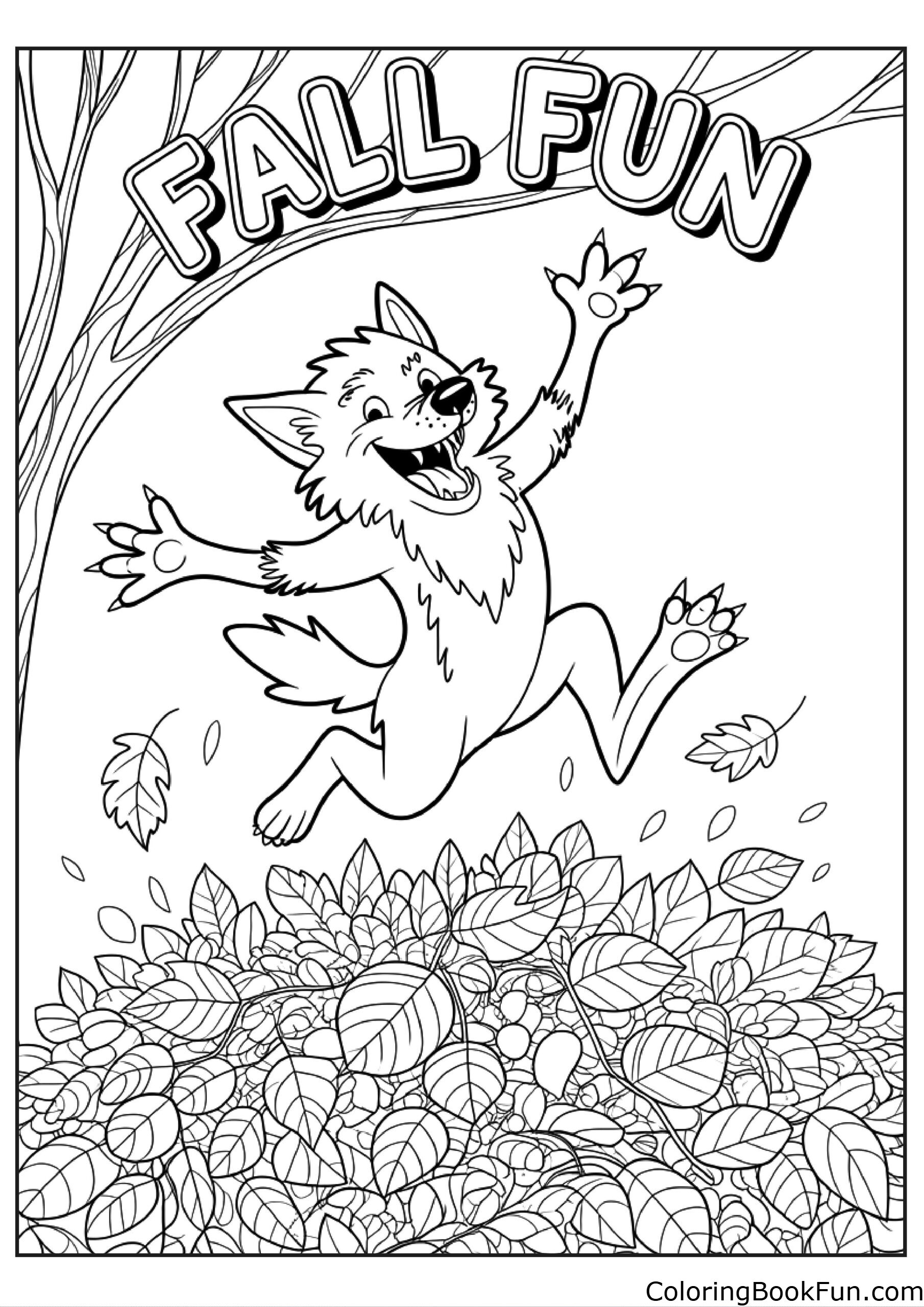 16 Werewolves Coloring Pages - ColoringBookFun