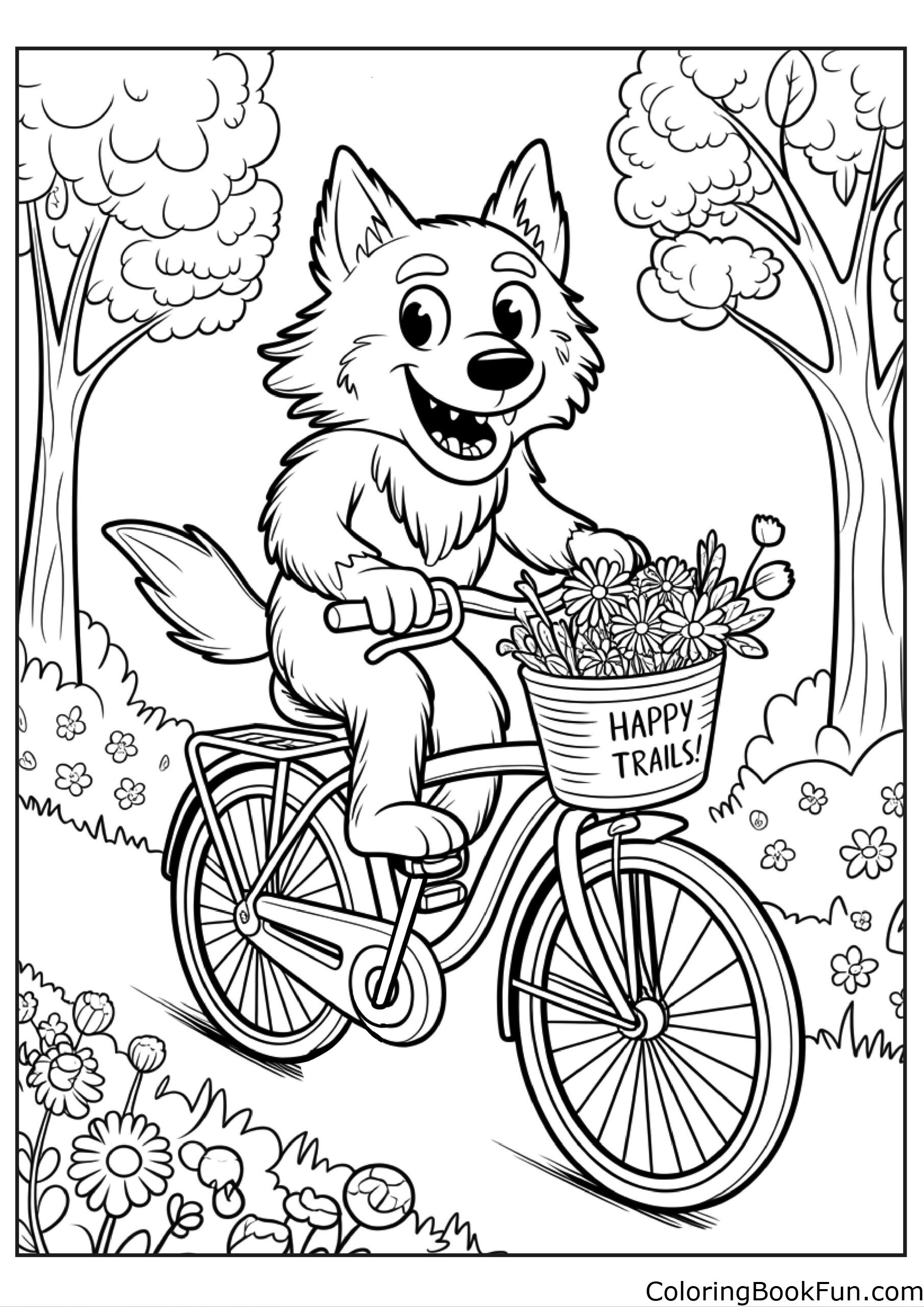 16 Werewolves Coloring Pages - ColoringBookFun
